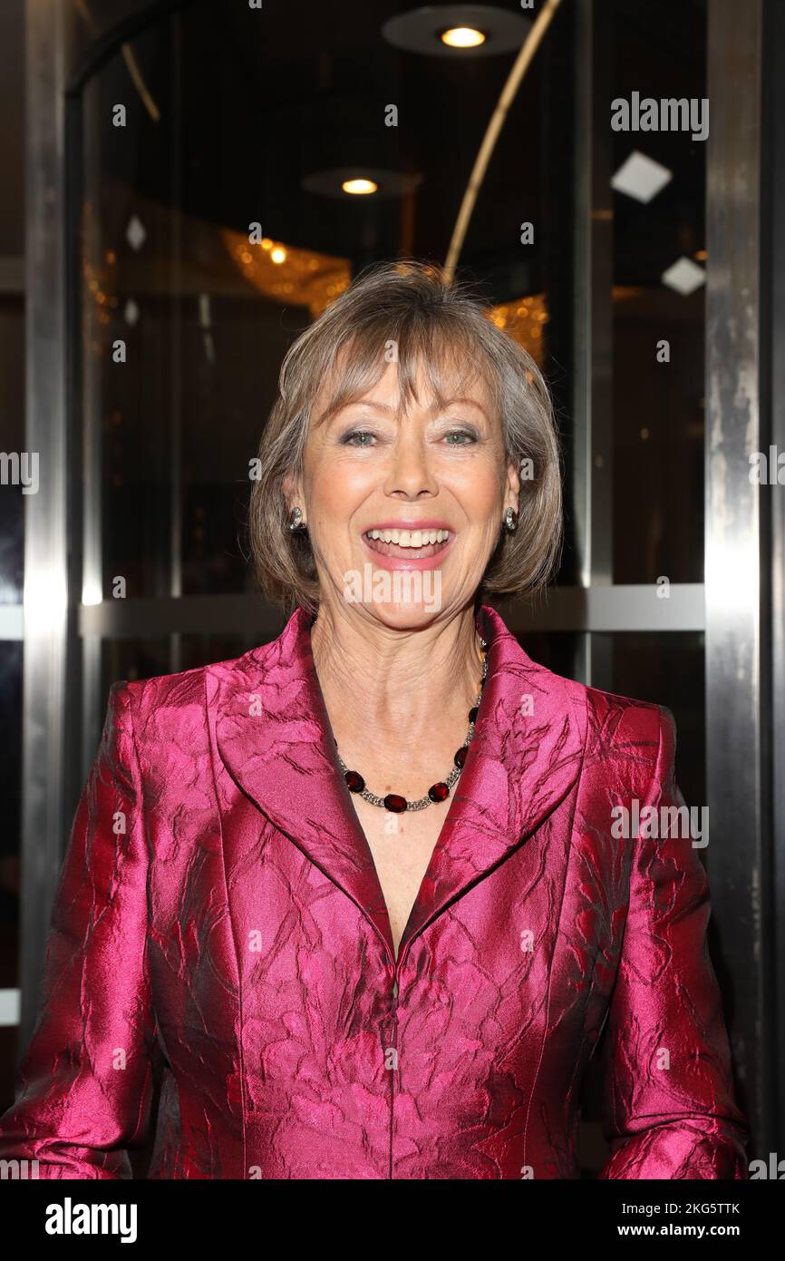 Jenny Agutter attends the annual TV Choice Awards at Hilton Hotel in ...