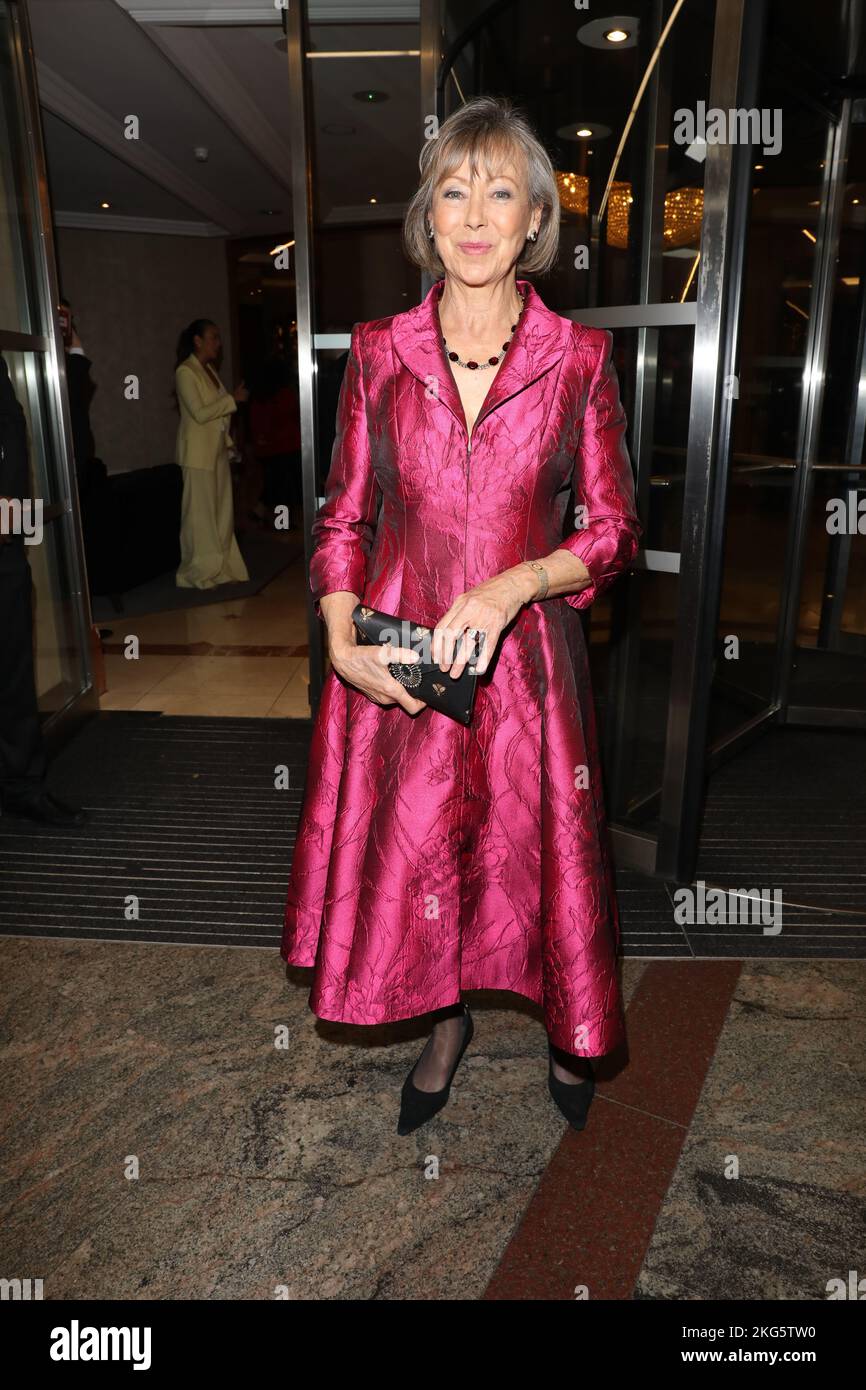 Jenny Agutter attends the annual TV Choice Awards at Hilton Hotel in ...
