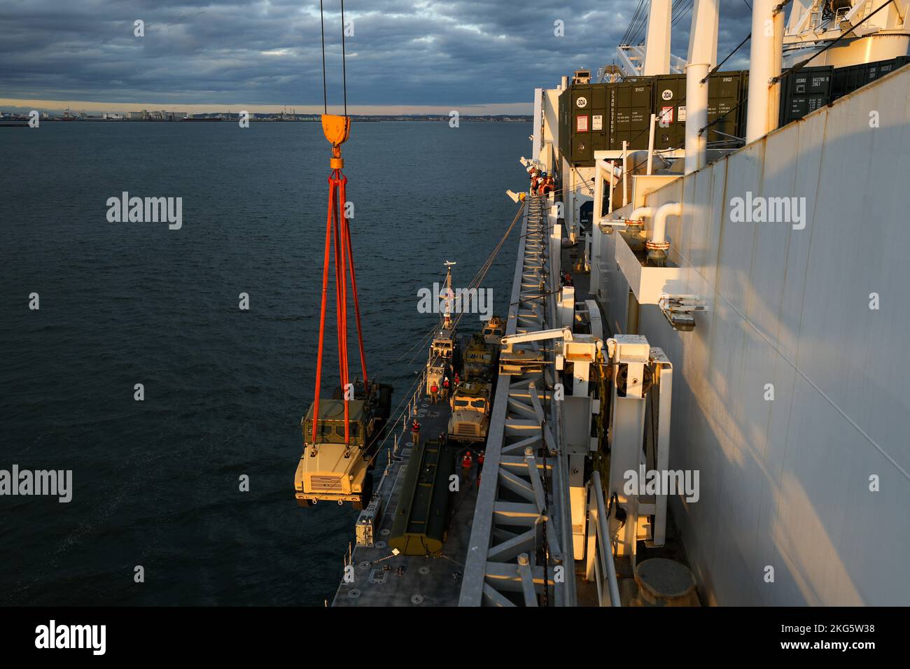 U.S. Navy Sailors with Guam detachment, Naval Expeditionary Logistics ...