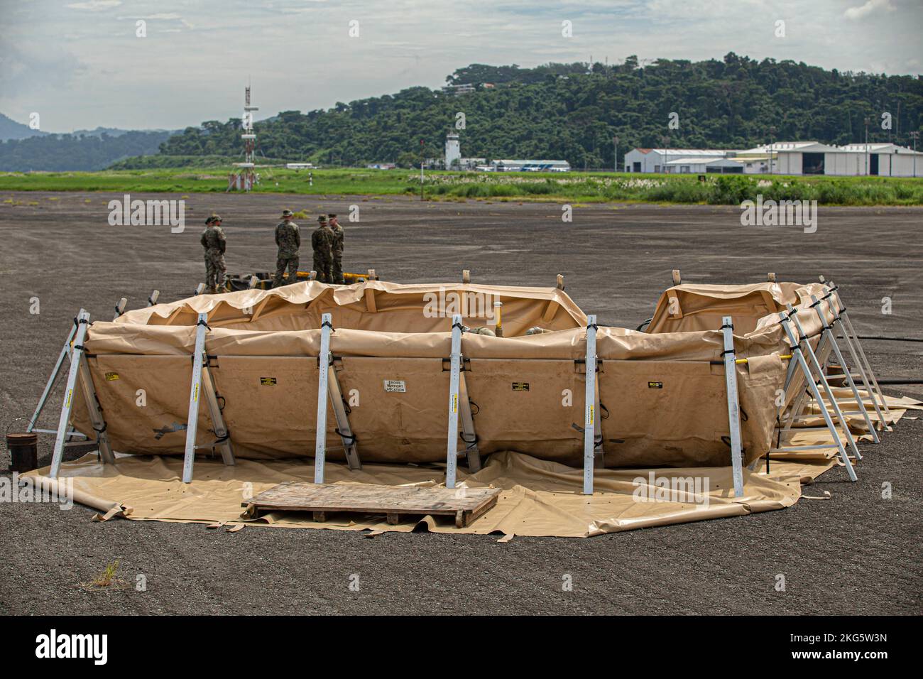 U.S. Marines with Marine Wing Support Squadron (MWSS) 171, Marine ...