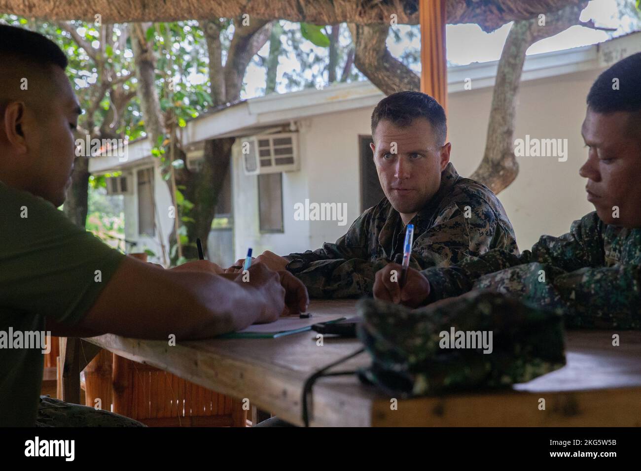U.S. Marine Corps Gunnery Sgt. Travis Romenesko, a combat engineer with ...