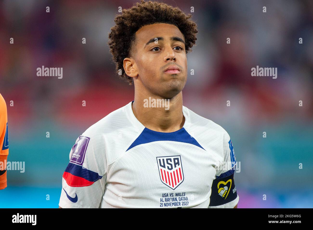 Doha, Qatar. 21st Nov, 2022. Tyler ADAMS of USA during the FIFA World ...