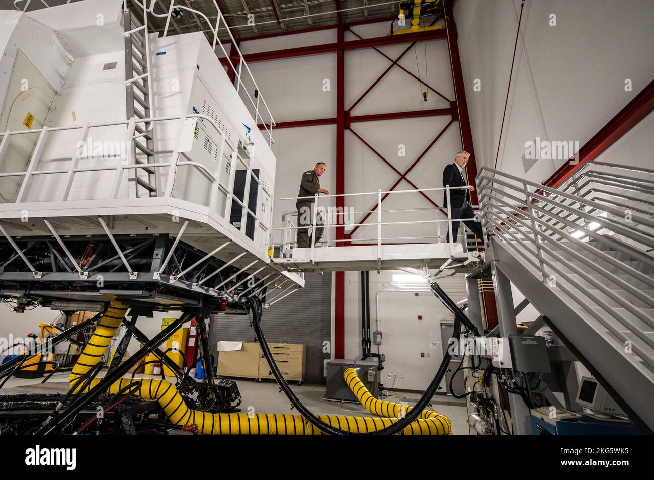 Sen. Rob Portman visits with Airmen and tours the facilities Oct. 5 ...