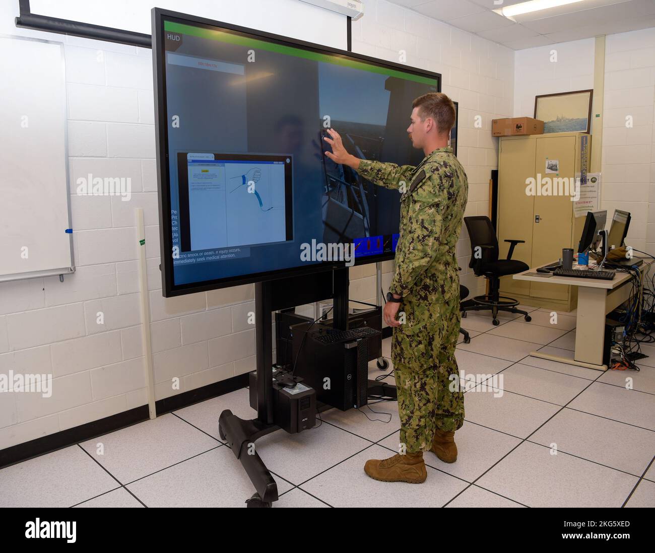 A Cryptologic Technician Technical student learned about maintaining ...