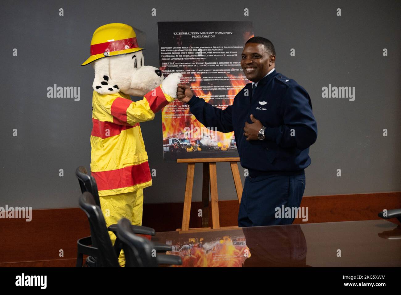 U.S. Air Force Brig. Gen. Otis C. Jones, 86th Airlift Wing commander ...