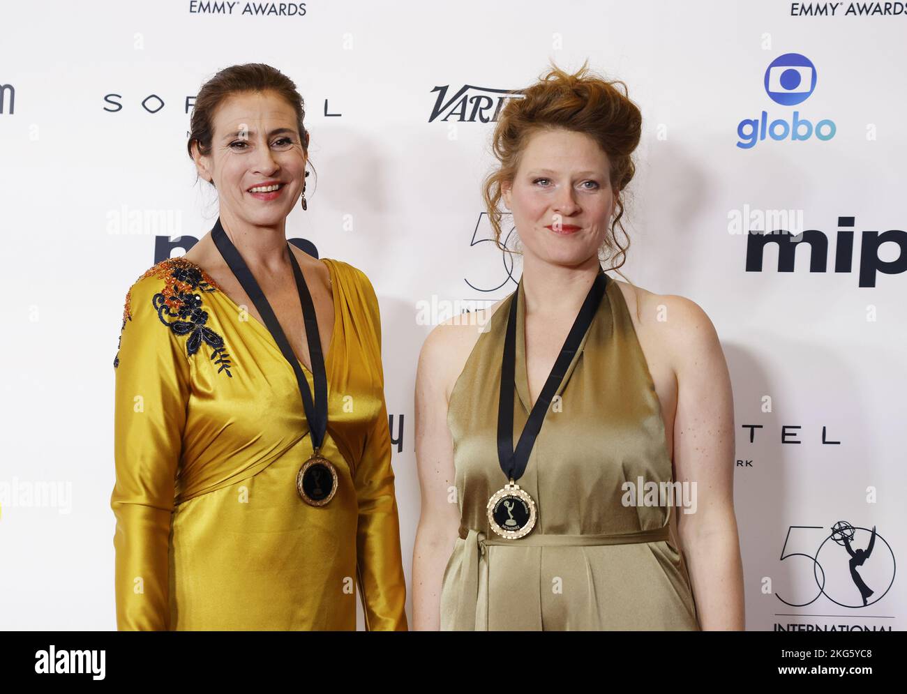 New York, United States. 21st Nov, 2022. Elisabeth Hesemans and Floor ...