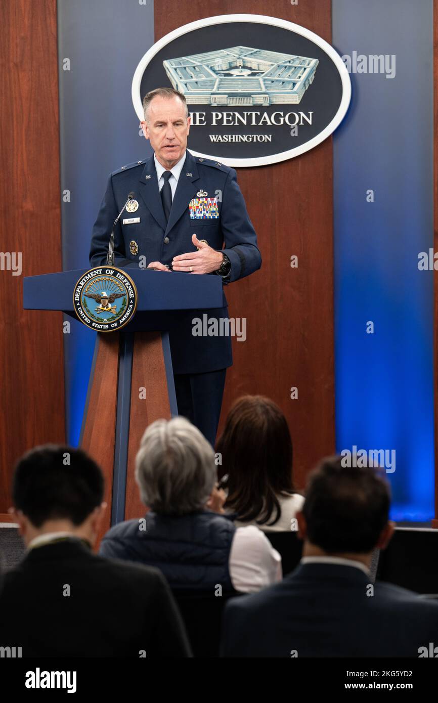 Air force brig gen pat ryder hi-res stock photography and images - Alamy