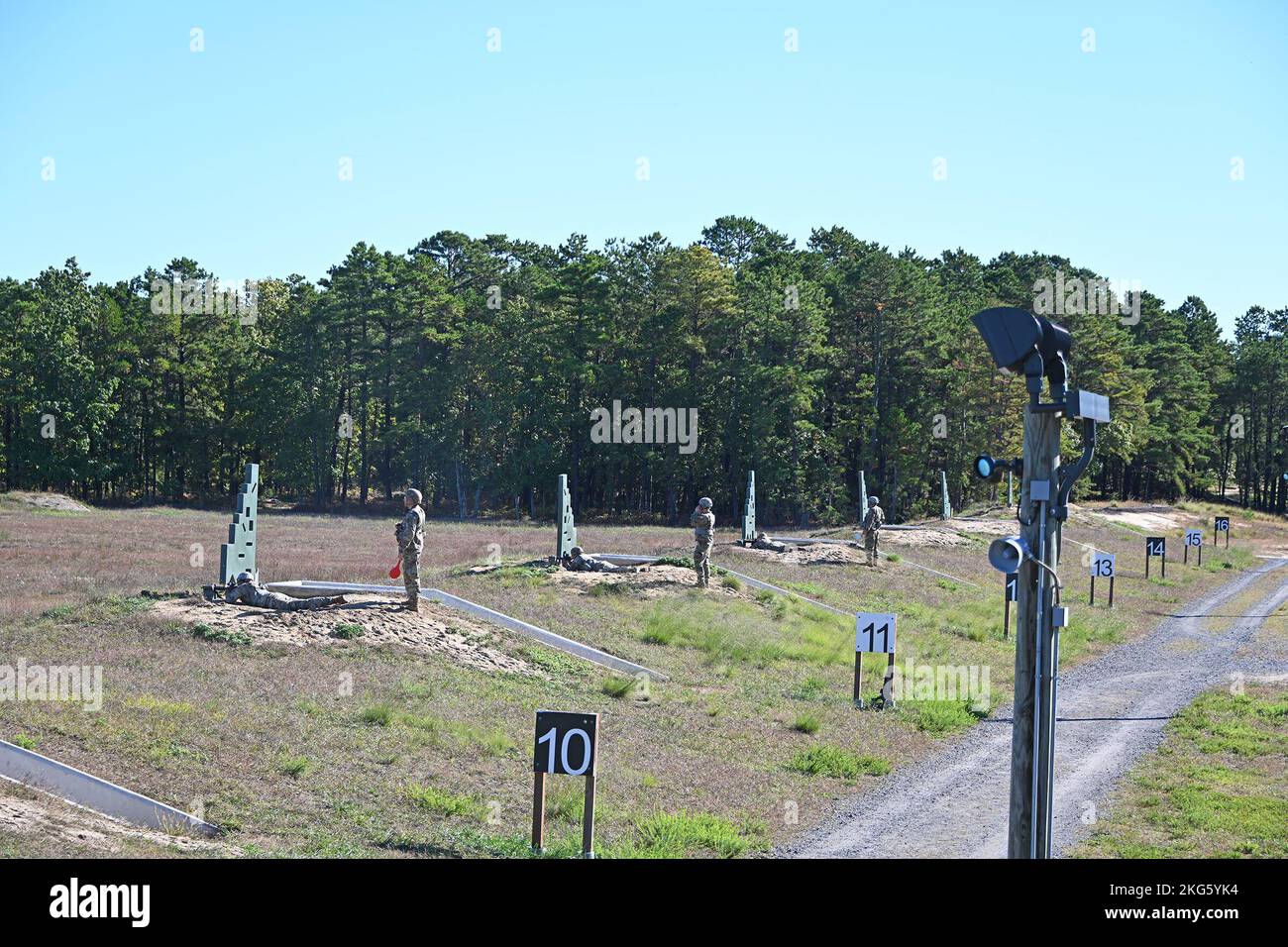 The soldiers from the 104th Engineer Battalion are at the Fort Dix ...