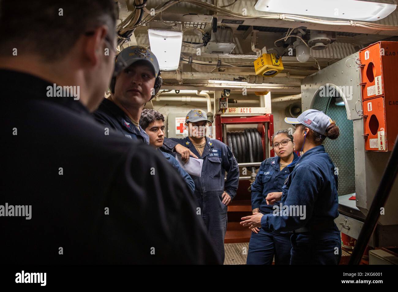 THE MINCH (Oct. 6, 2022) Right, Gas Turbine Systems Technician ...