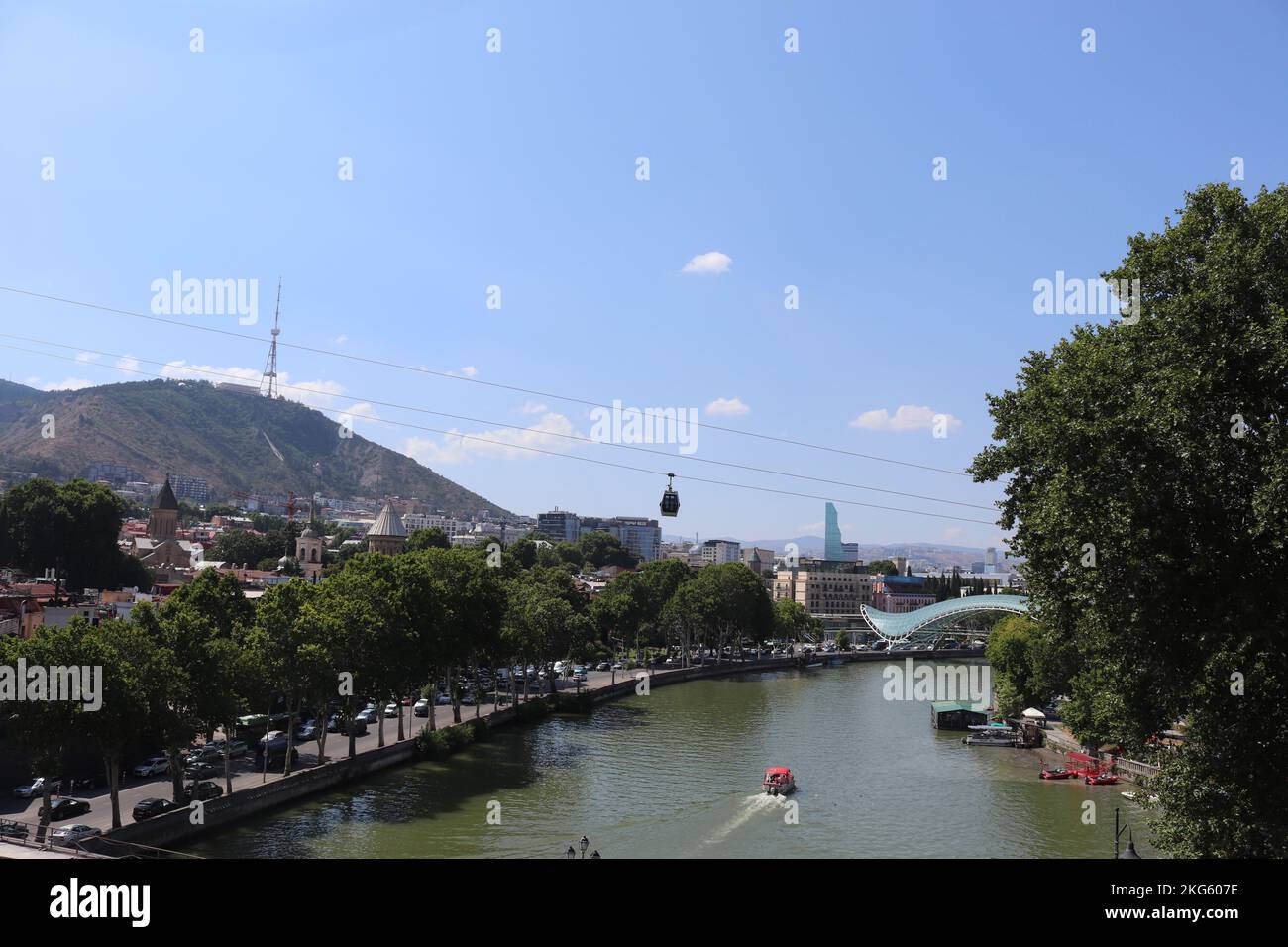 A view of the city Tbilisi in Georgia Stock Photo - Alamy
