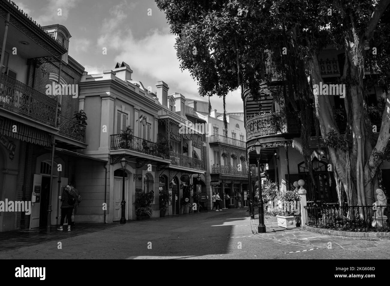 Park new orleans Black and White Stock Photos & Images - Alamy
