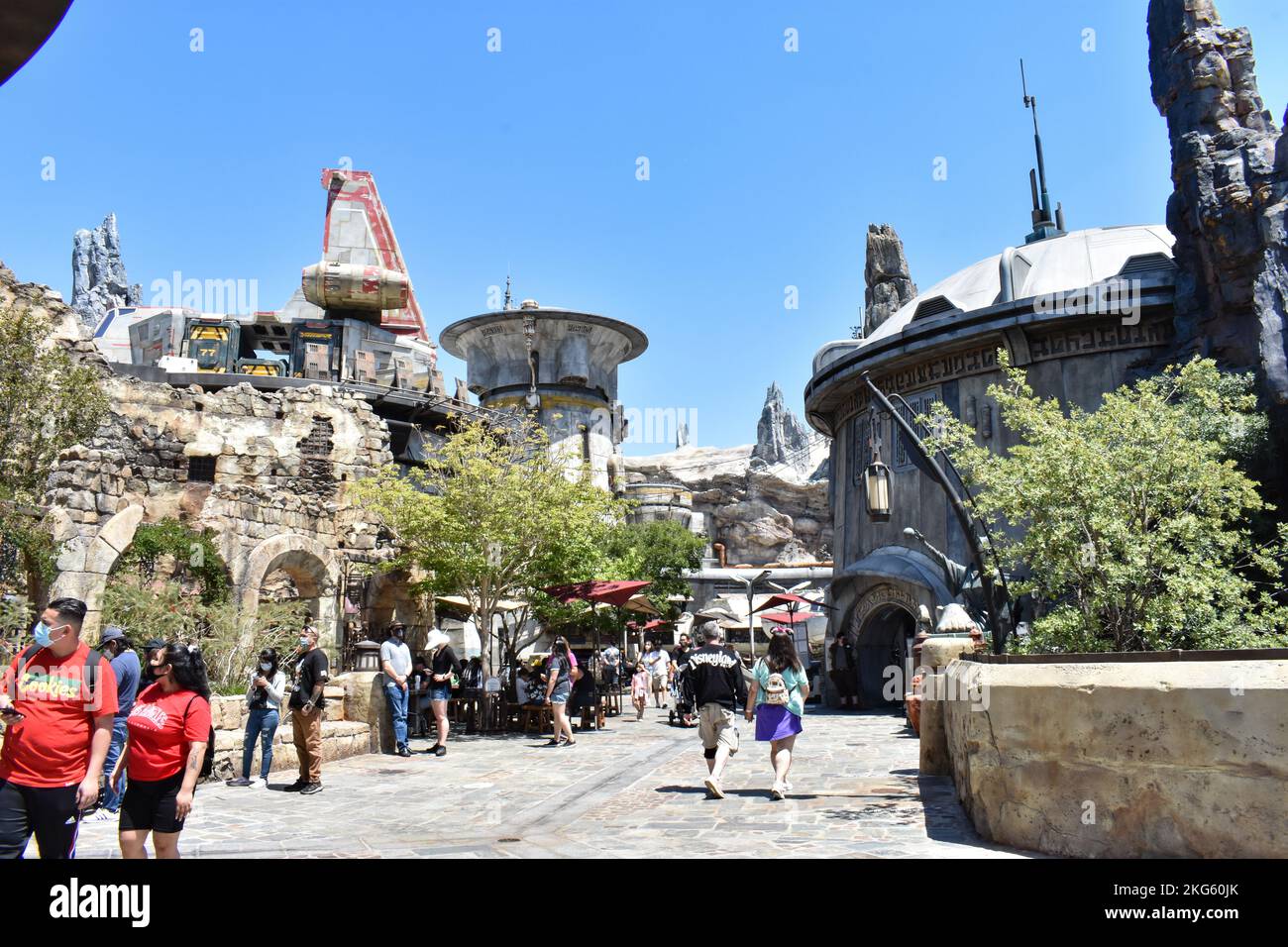 Disney's Galaxy's Edge Stock Photo - Alamy