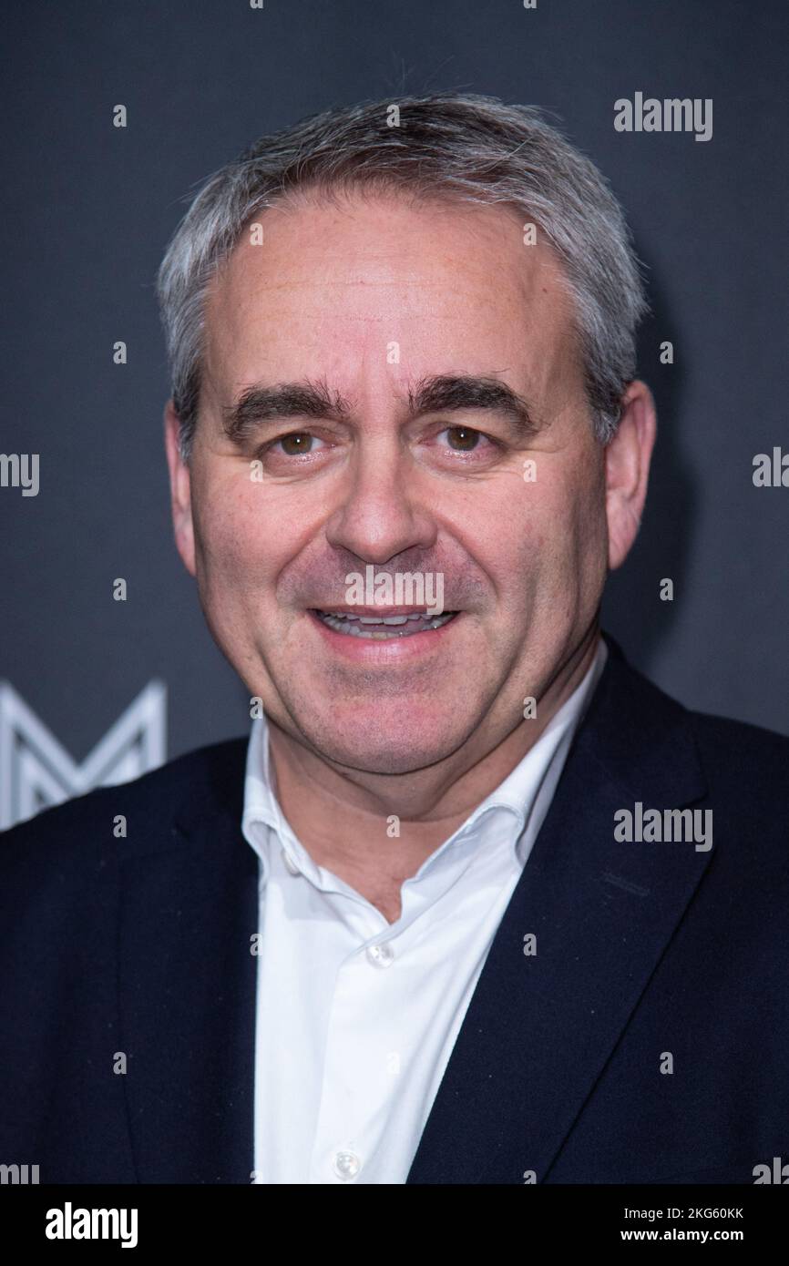 Xavier Bertrand attending the Series Mania's Photocall at the Musee Des ...