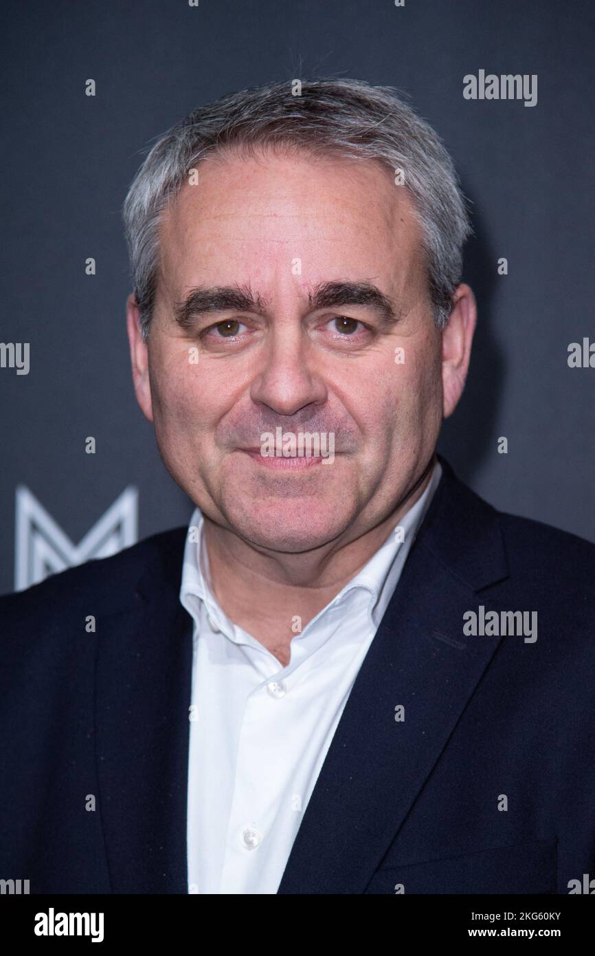 Xavier Bertrand attending the Series Mania's Photocall at the Musee Des ...