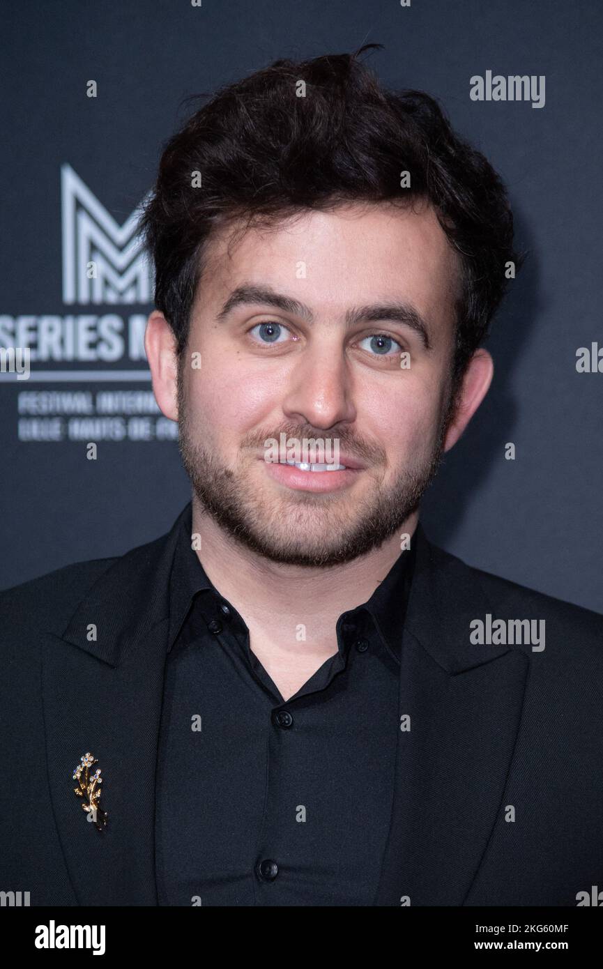 Quentin Delcourt attending the Series Mania's Photocall at the Musee ...