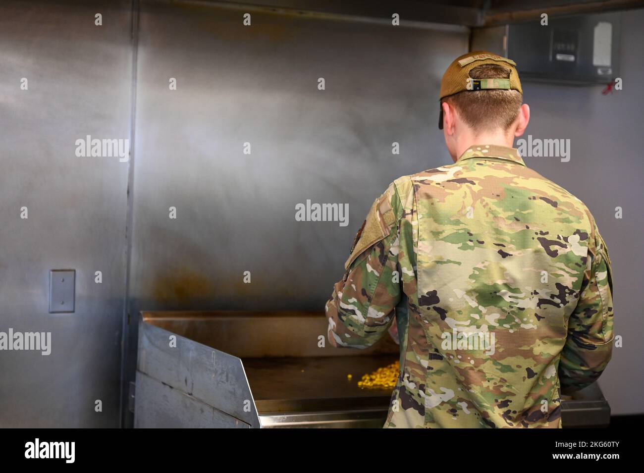Airman 1st Class Matthew Caylor, 355th Force Support Squadron food ...