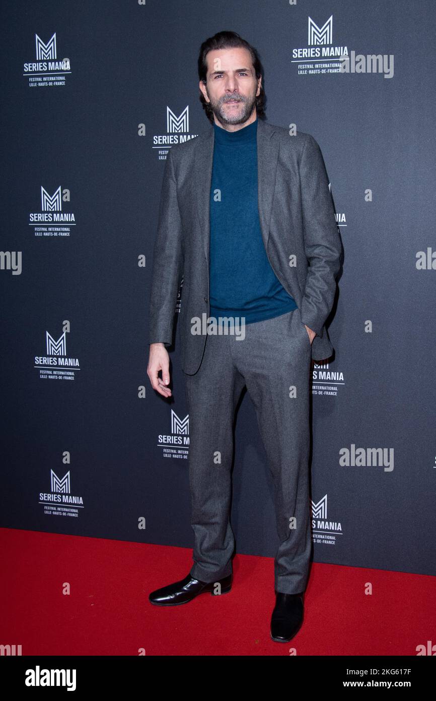 Gregory Fitoussi attending the Series Mania's Photocall at the Musee ...