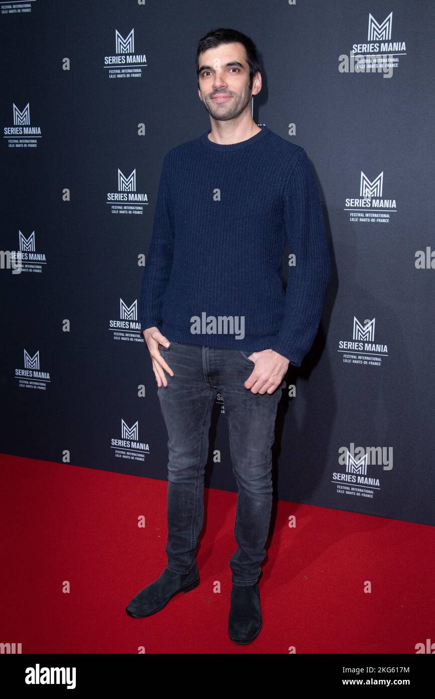 Julien Patry attending the Series Mania's Photocall at the Musee Des ...