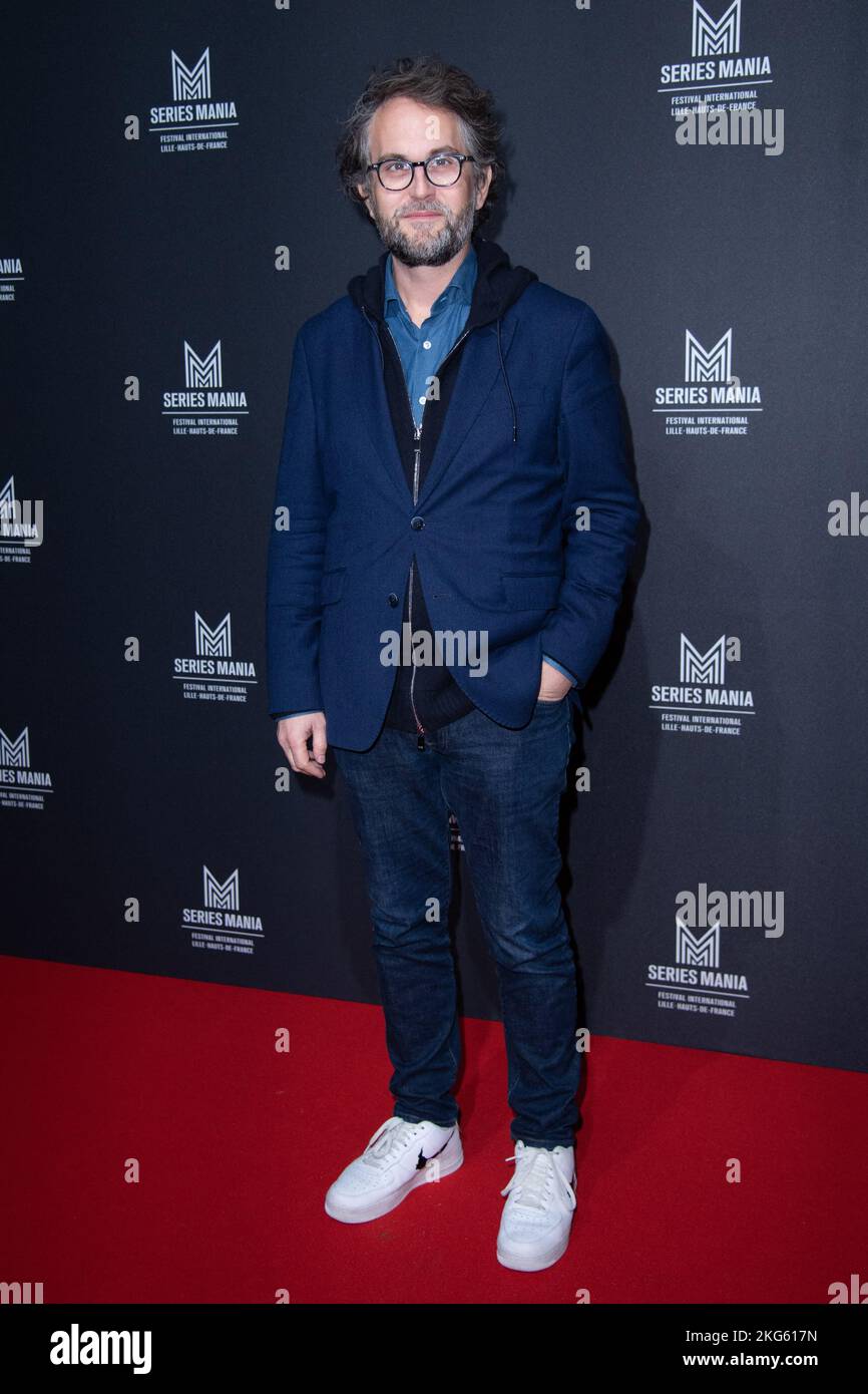 Stephane Drouet attending the Series Mania's Photocall at the Musee Des ...