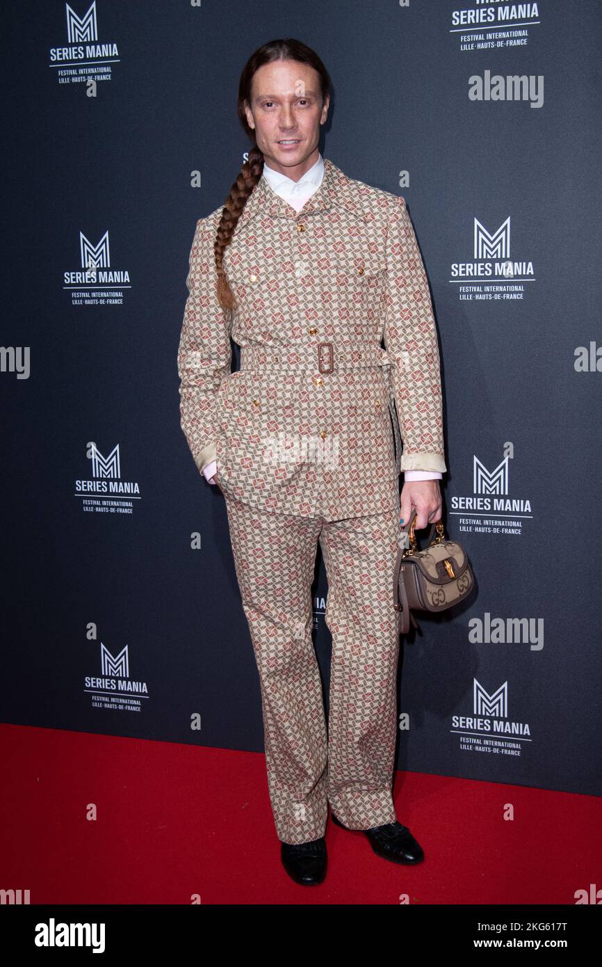 Romain Brau attending the Series Mania's Photocall at the Musee Des ...