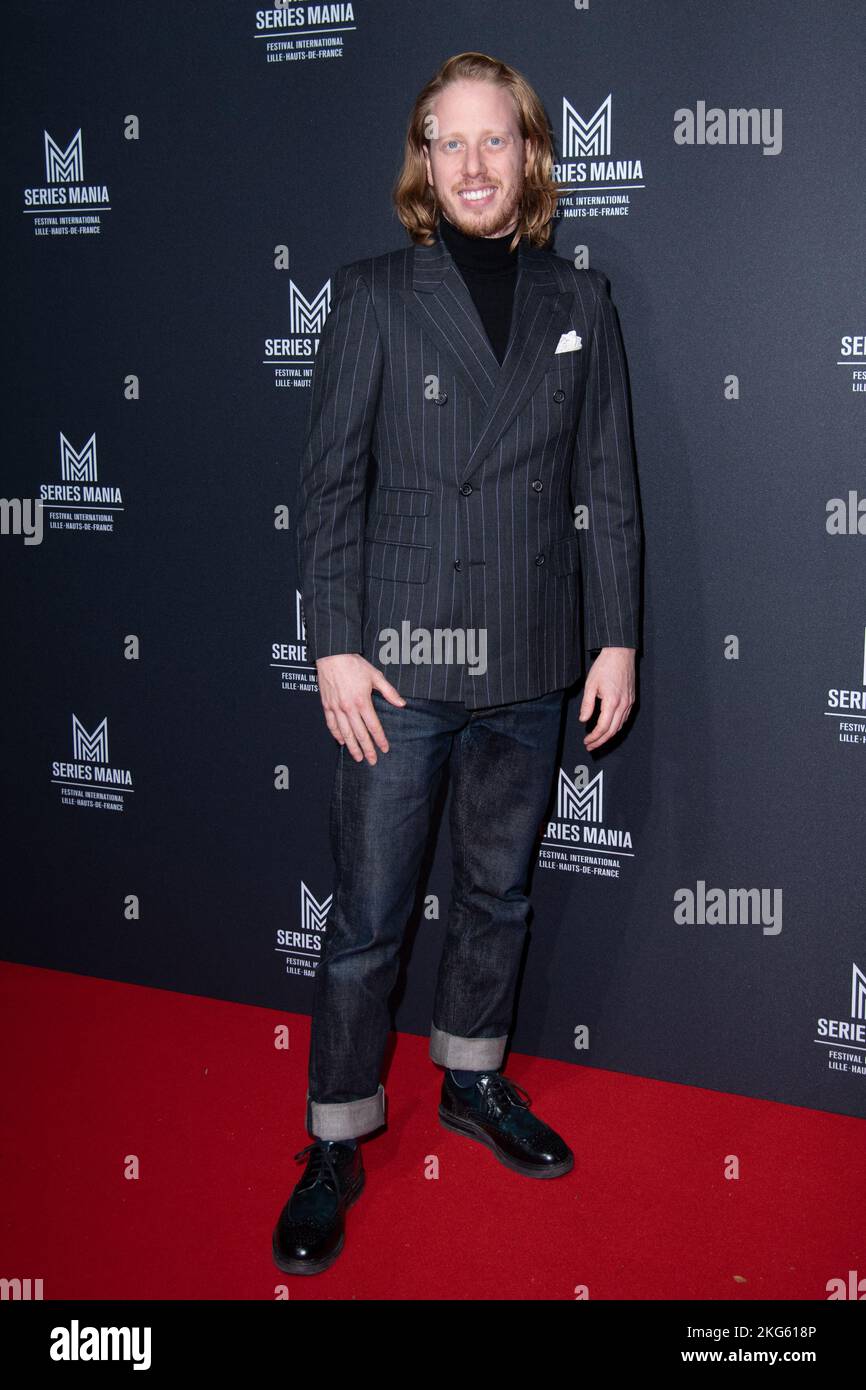 Come Levin attending the Series Mania's Photocall at the Musee Des Arts ...