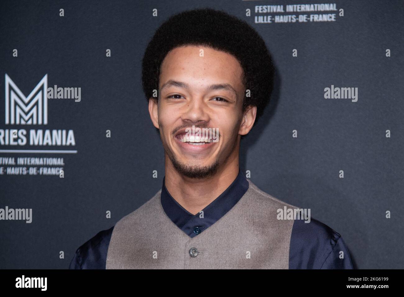 Melvin Boomer attending the Series Mania's Photocall at the Musee Des ...