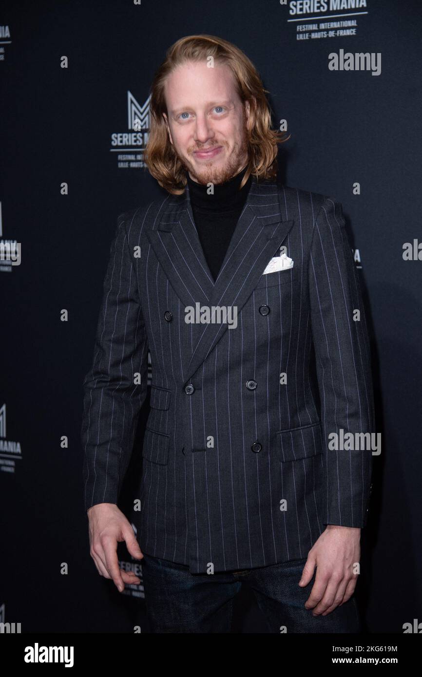 Come Levin attending the Series Mania's Photocall at the Musee Des Arts ...