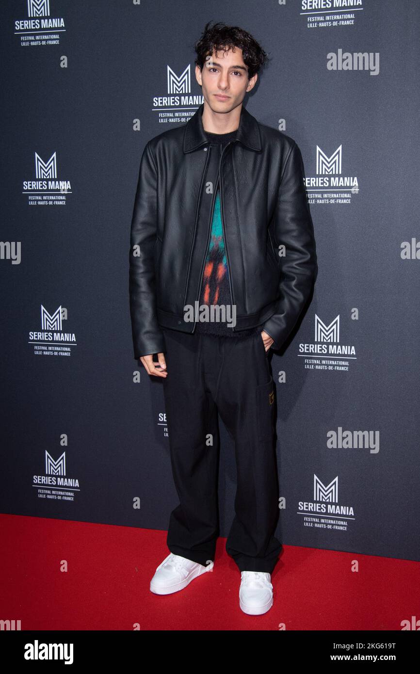 Sayyid El Alami attending the Series Mania's Photocall at the Musee Des ...