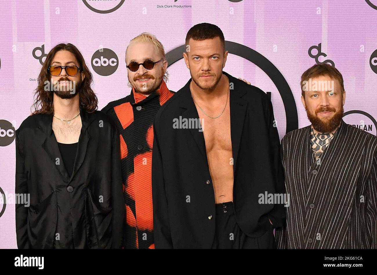 Daniel Wayne Sermón, Daniel Platzman, Dan Reynolds and Ben McKee of ...