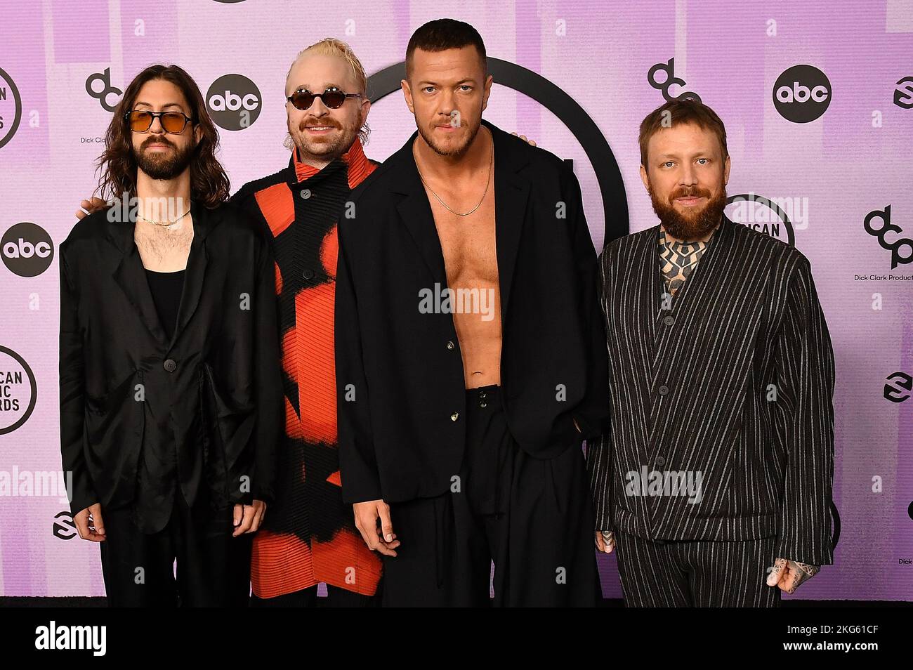 Daniel Wayne Sermón, Daniel Platzman, Dan Reynolds and Ben McKee of ...