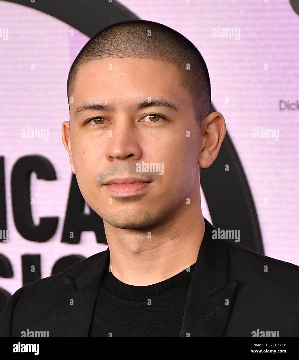 Noel Miller attends the 2022 American Music Awards at Microsoft Theater ...