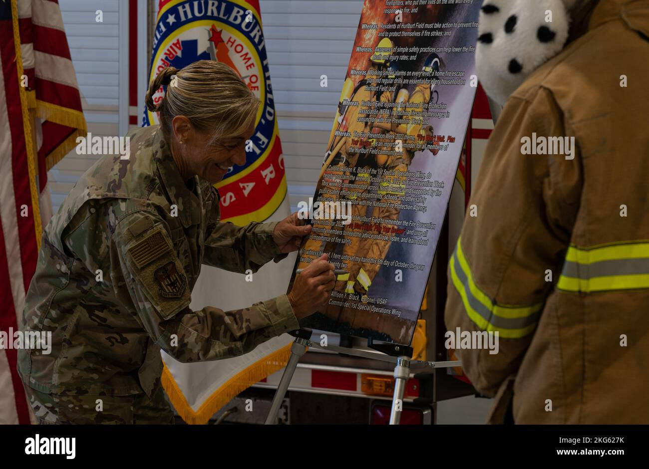 U.S. Air Force Col. Allison Black, 1st Special Operations Wing ...