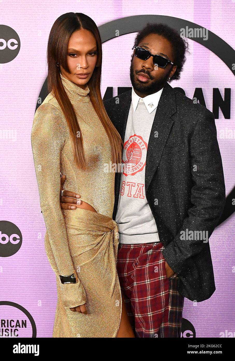 Los Angeles, USA. 20th Nov, 2022. Brent Faiyaz, Joan Smalls attend the ...