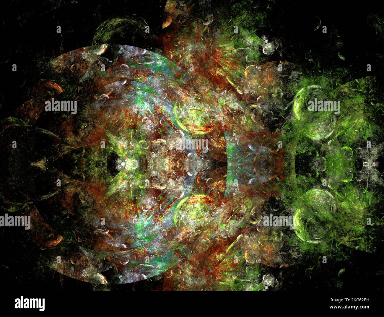 Imaginatory lush fractal texture image abstract background Stock Photo ...