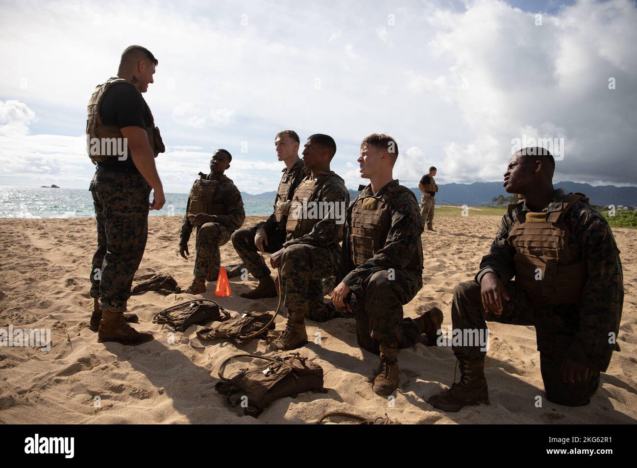 U.S. Marine Corps Staff Sgt. Emmanuel Sepulveda, instructor, Marine ...