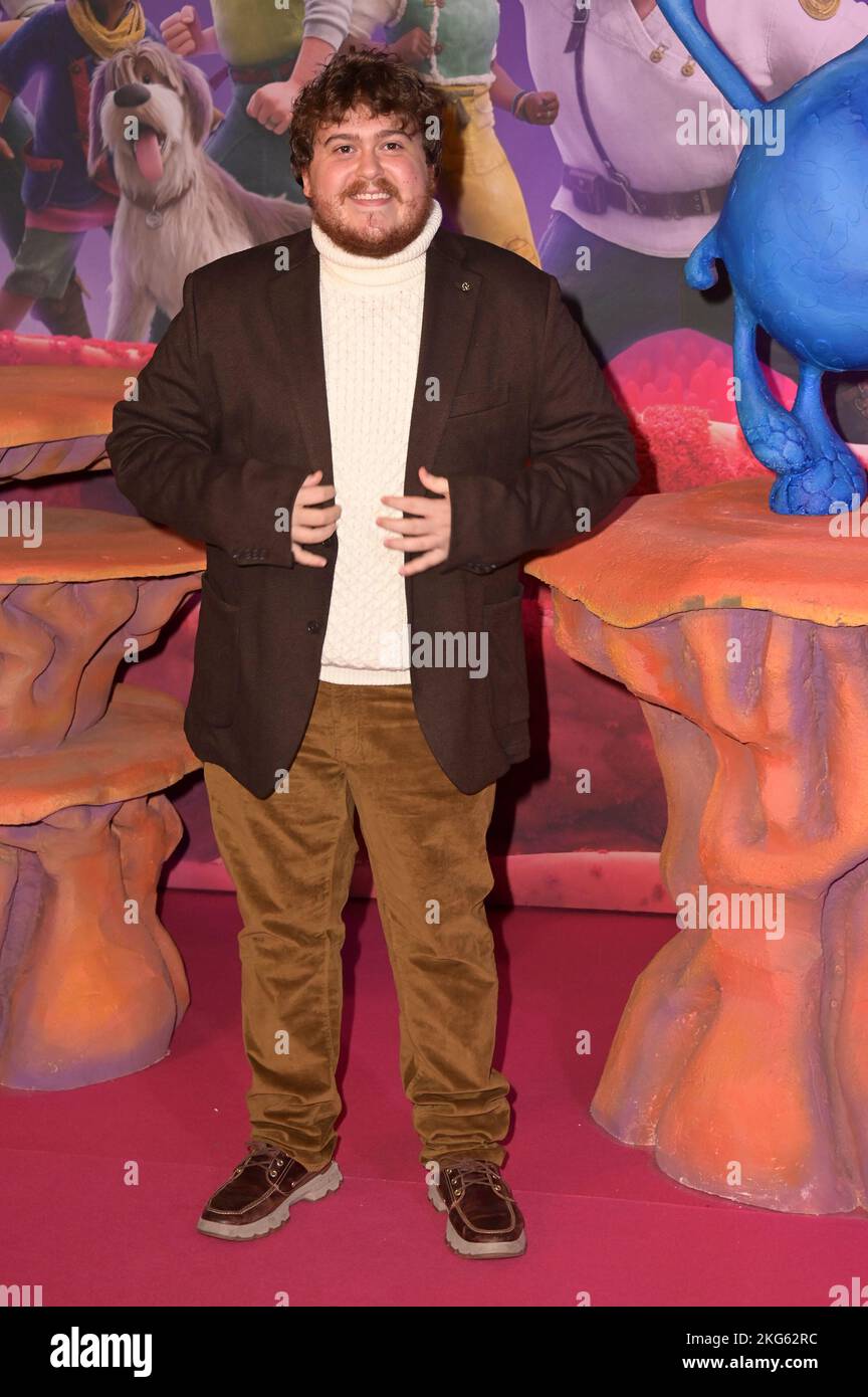 Rome, Italy. 21st Nov, 2022. Lorenzo Crisci attends the red carpet of ...