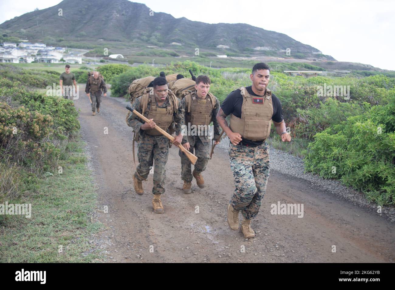 U.S. Marine Corps SSgt. Luis Delao, instructor, Marine Corps Martial ...