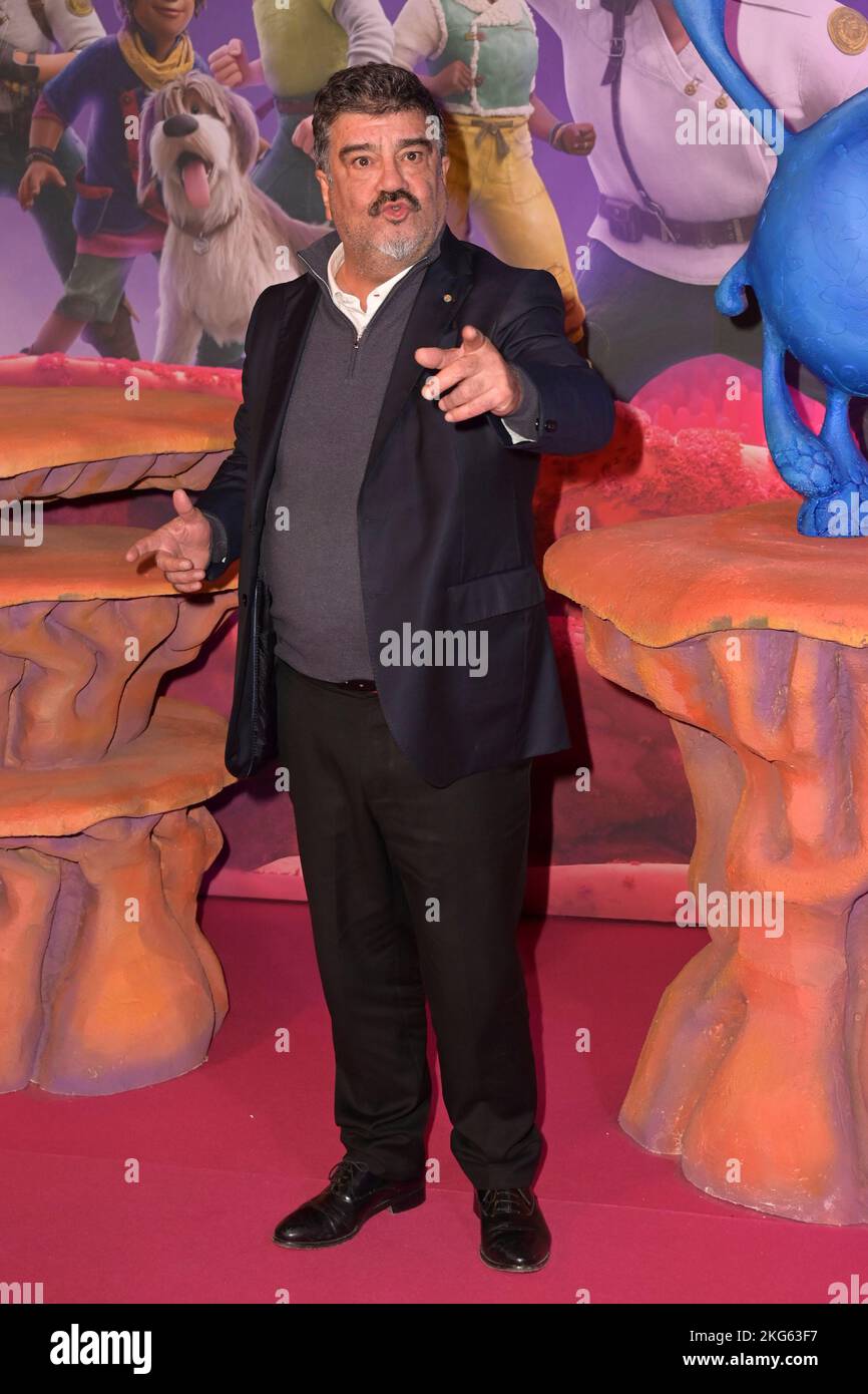 Francesco Pannofino attends the red carpet of the premiere of the movie ...