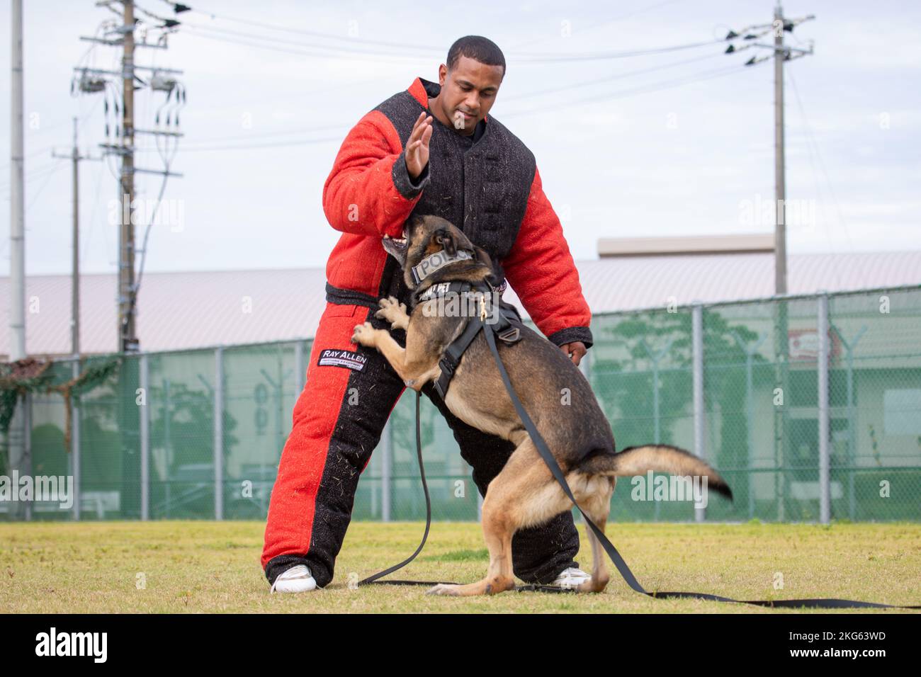 U.S. Marine Corps Staff Sgt. Ishman Davis, the specialty section chief ...