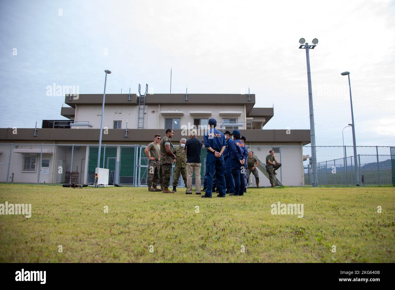 U.S. Marines assigned to Marine Corps Air Station Iwakuni Provost ...