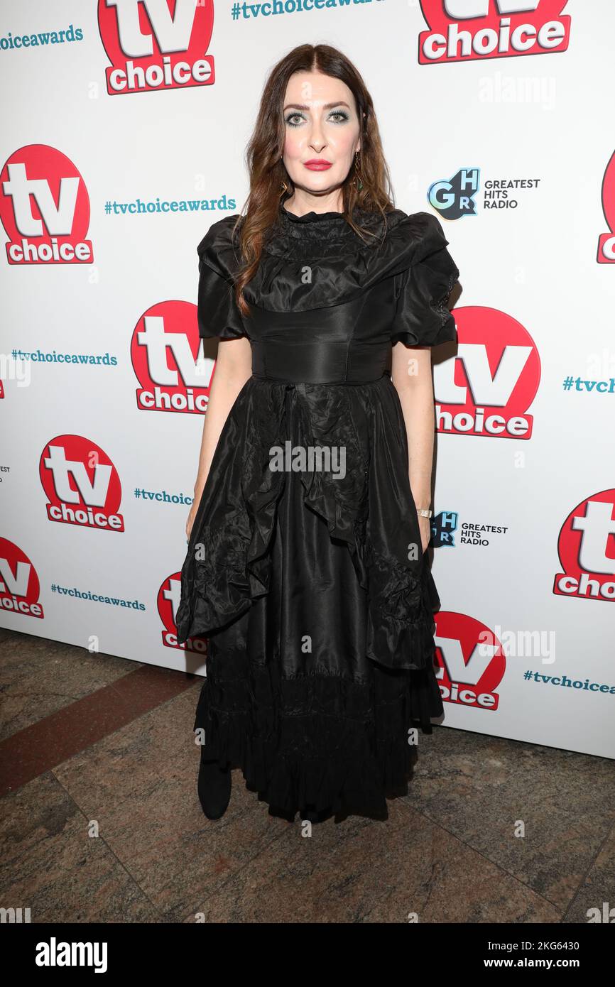 Kathy Kiera Clarke attends the annual TV Choice Awards at Hilton Hotel ...