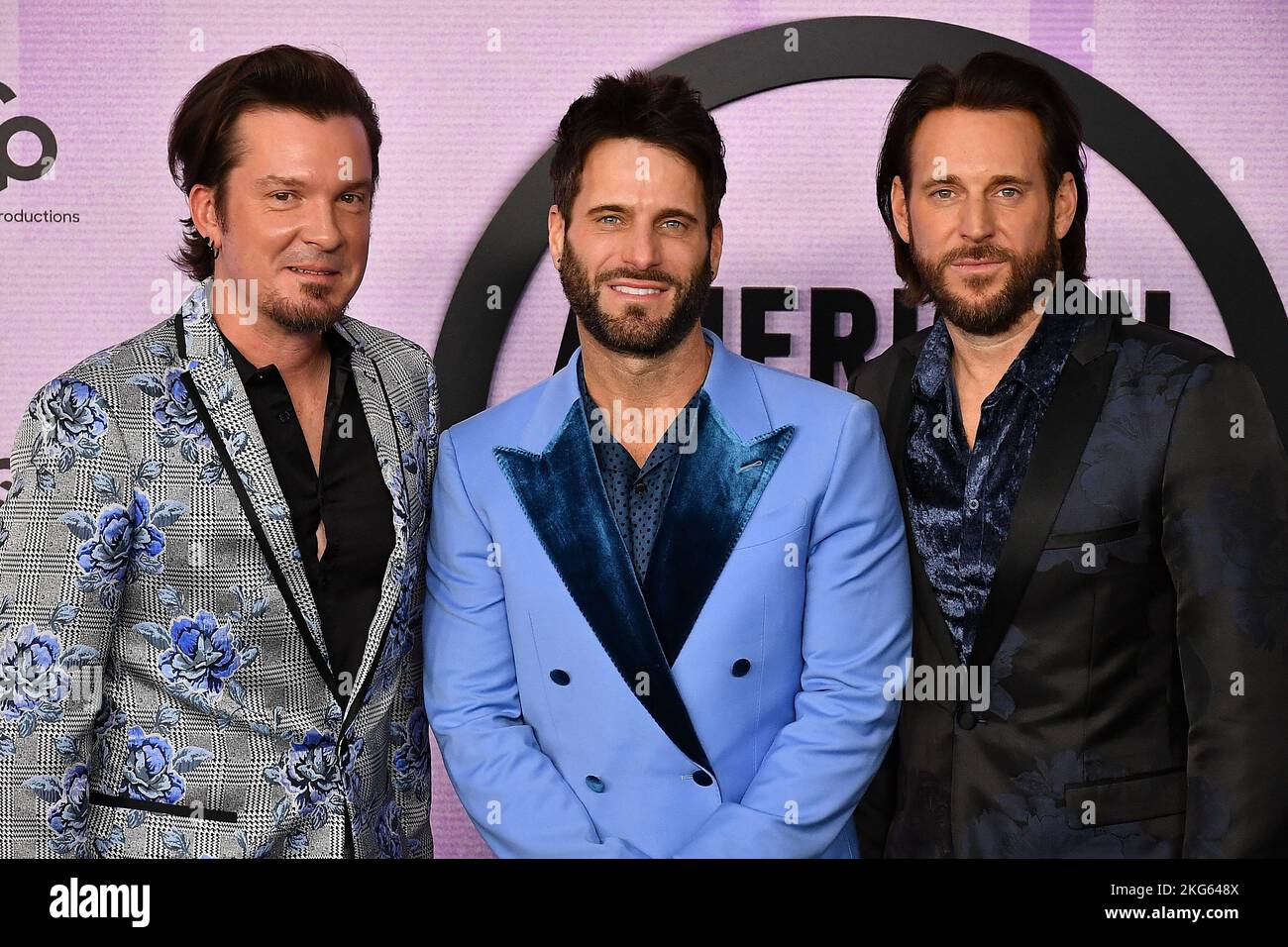 Josh McSwain, Matt Thomas and Scott Thomas of Parmalee attend the 2022 ...