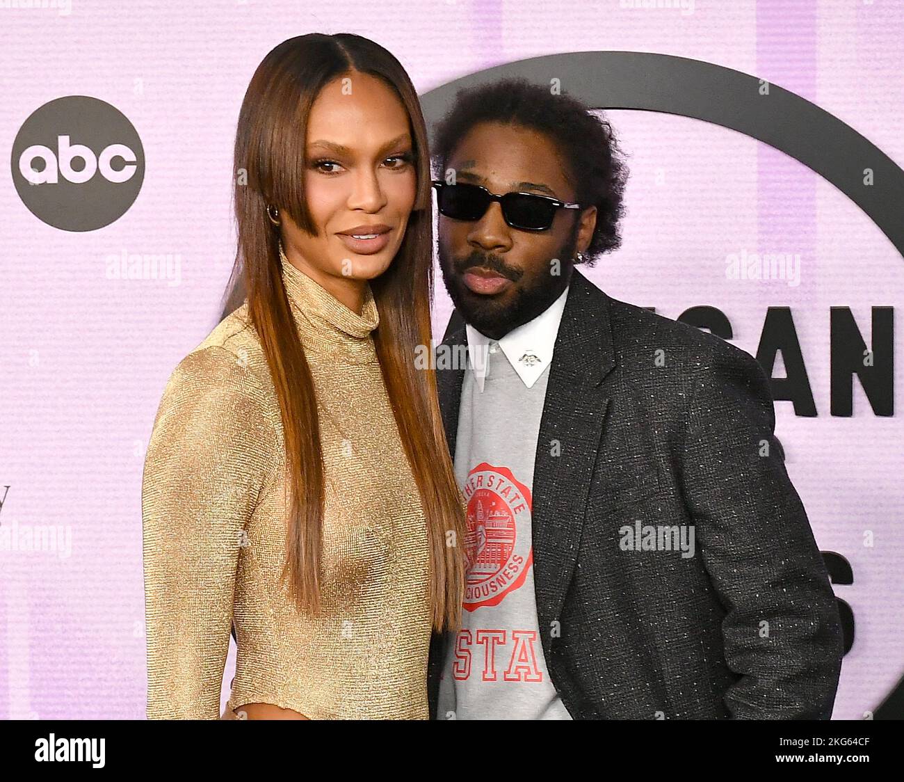 Los Angeles, USA. 20th Nov, 2022. Brent Faiyaz, Joan Smalls attend the ...