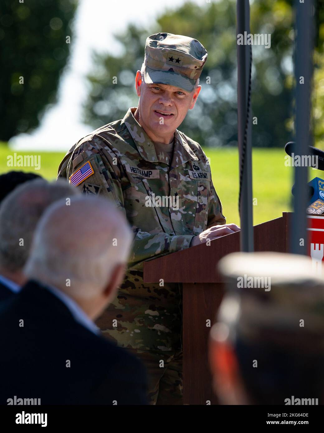 USACE Deputy Commanding General Maj. Gen. Richard Heitkamp speaks ...