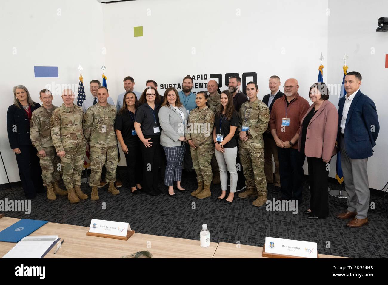 Innovators, judges, and facilitators pose for a group photograph at the ...