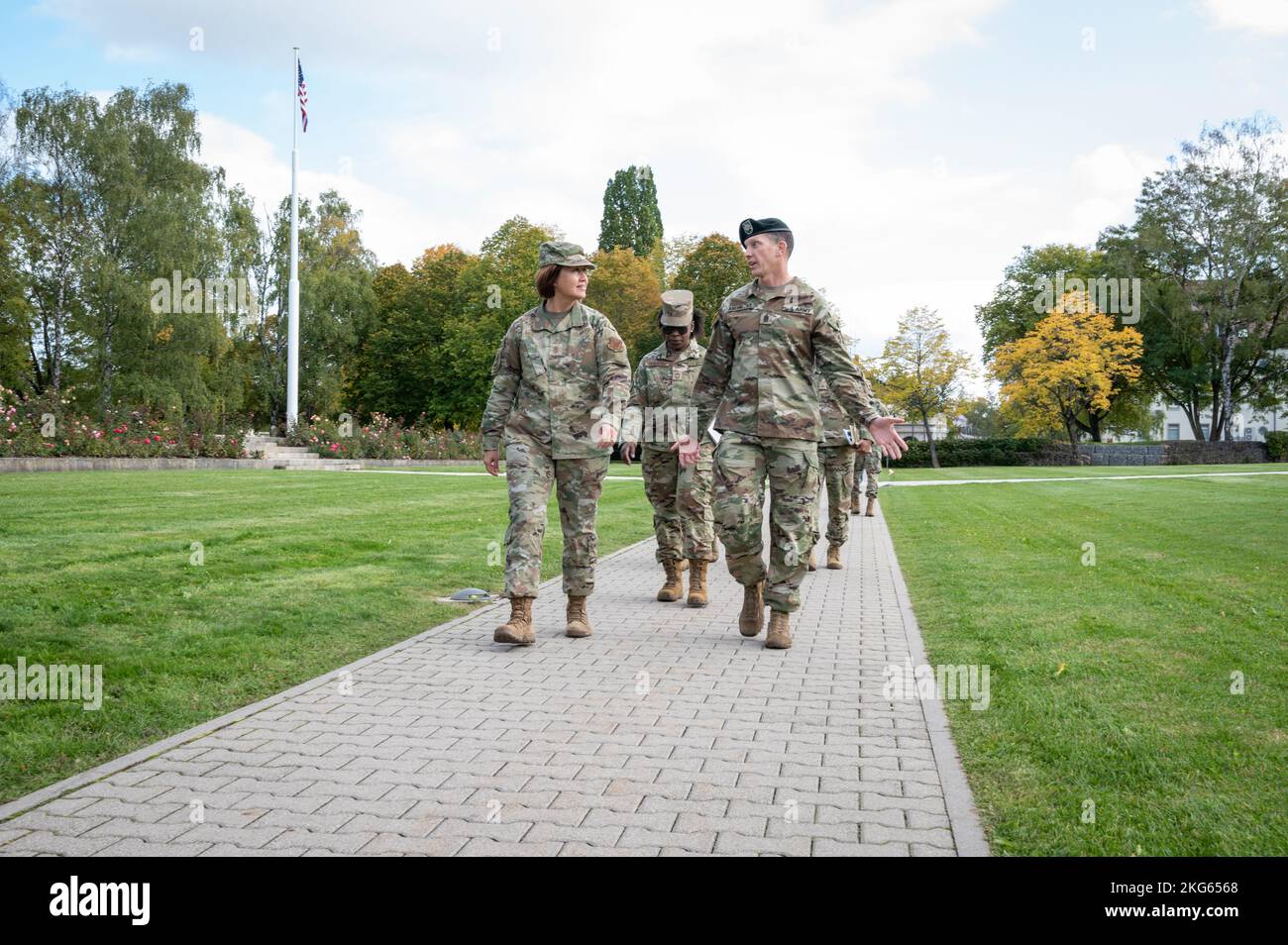 Chief Master Sergeant of the Air Force JoAnne S. Bass speaks U.S. Army ...
