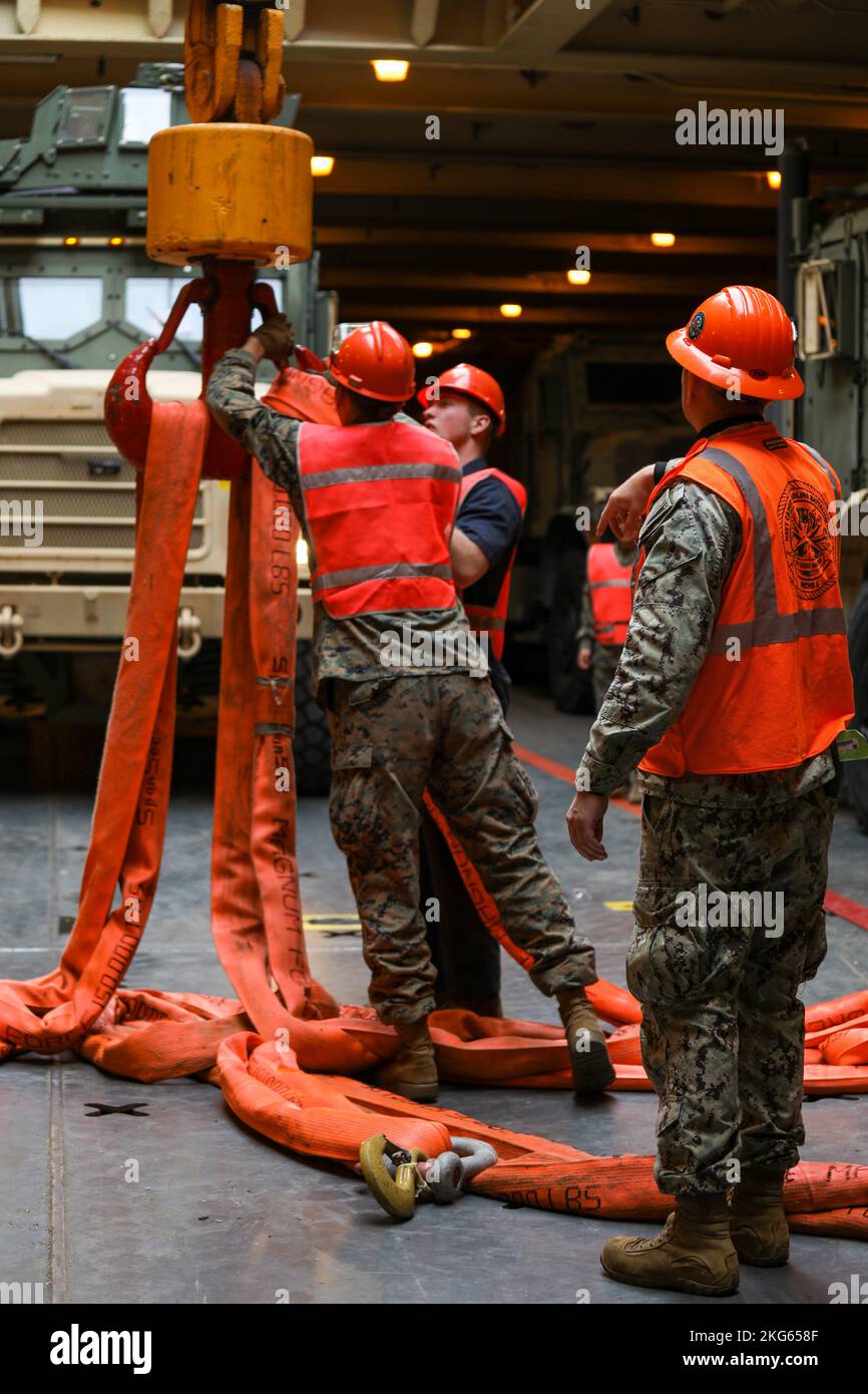 U.S. Navy Boatswain’s Mate 2nd Class Rafal Kolodziej, with Guam ...