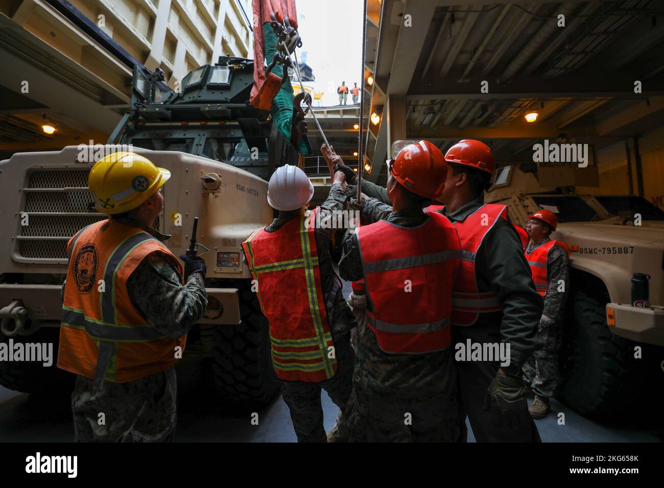 U.S. Marines with Combat Logistics Regiment 37, 3rd Marine Logistics ...