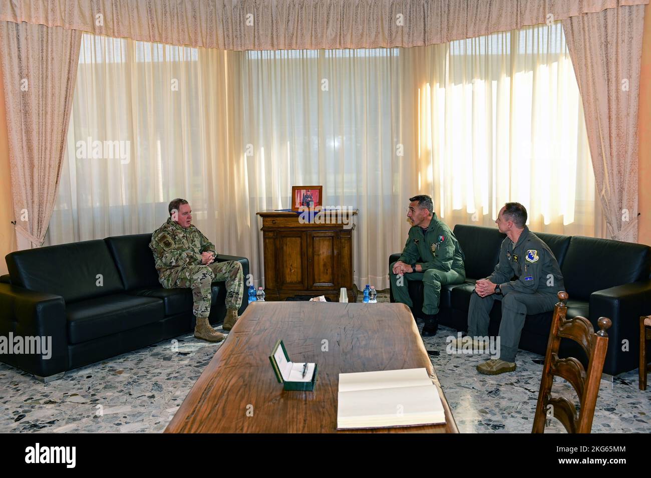 U.S. Air Force Gen. James Hecker, U.S. Air Forces in Europe and Air ...