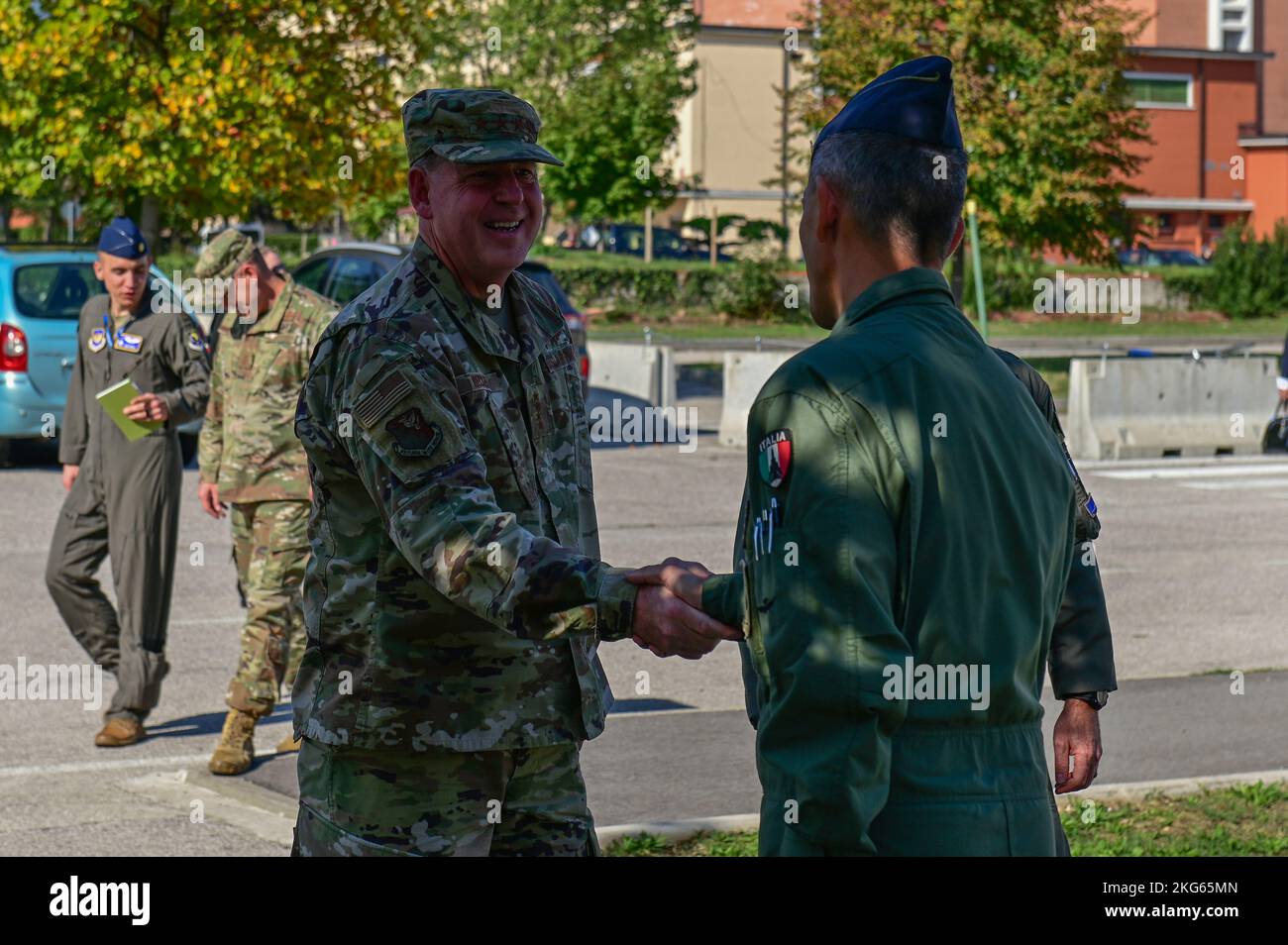 U.S. Air Force Gen. James Hecker, U.S. Air Forces in Europe and Air ...